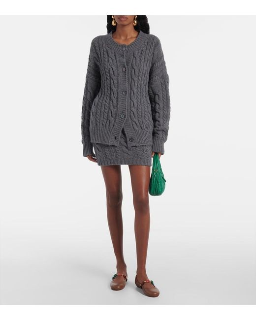 Gianvito Rossi Shanti Embellished Leather Mary Jane Flats in Brown | Lyst