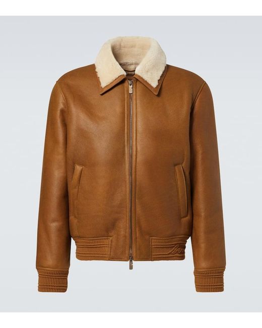 Burberry Leather Jacket Mens