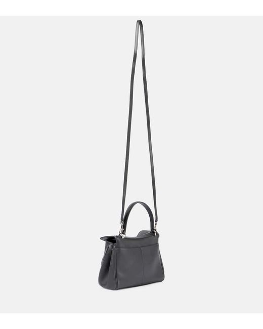 Balenciaga Rodeo Mini Leather Tote Bag in Black | Lyst