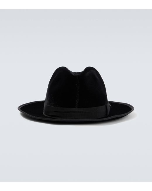 Armani fedora hat store