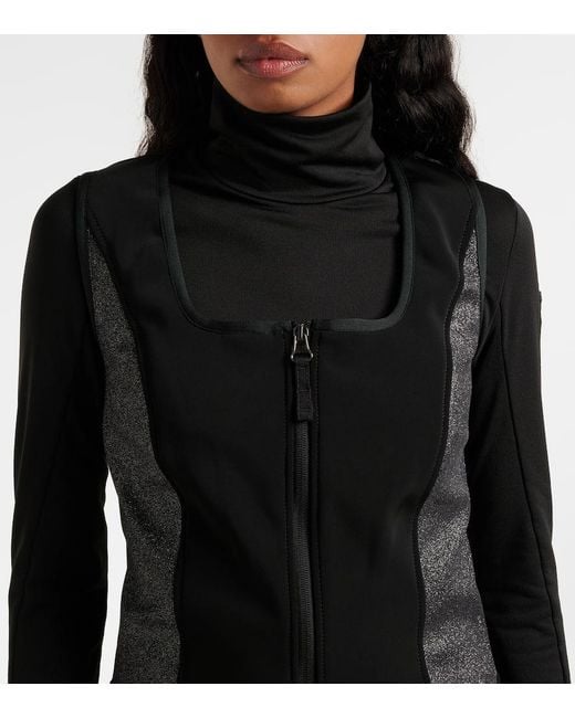 Jet Set Gala Colorblock Ski Suit in Black | Lyst