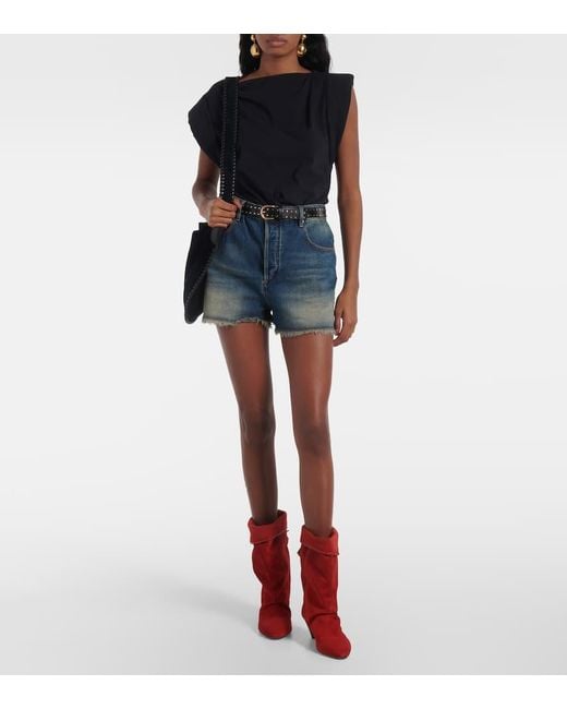 Isabel Marant Dalby Boots in Red | Lyst
