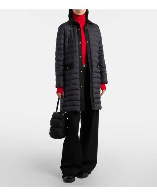 Moncler Daunenmantel Jujulong in Schwarz | Lyst DE