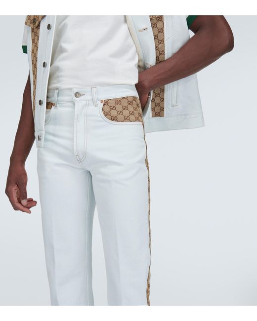 Gucci Jeans For Men White