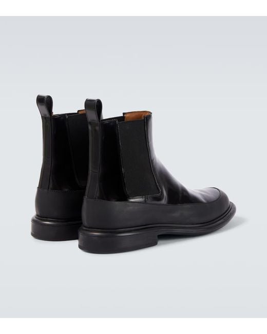 Givenchy Gent Leather Chelsea Boots in Black for Men | Lyst UK