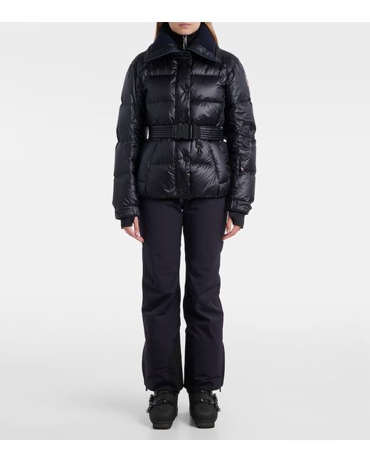 Moncler Bataillouse Down Ski Jacket in Blue | Lyst UK