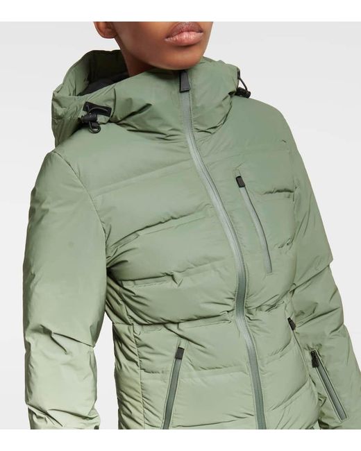 Aztech Mountain Nuke Suit Down Ski Jacket in Green | Lyst