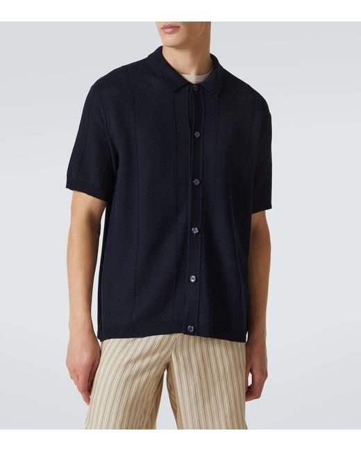Orlebar Brown Tiernan Cotton Polo Shirt in Blue for Men | Lyst UK