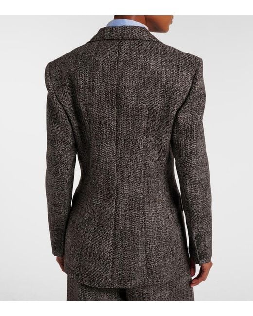 JOSEPH Fallon Virgin Wool Blazer in Black | Lyst