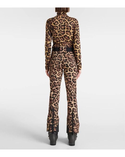 Goldbergh Minou Leopard-print Ski Pants | Lyst