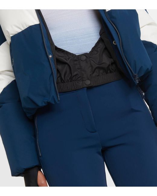 CORDOVA Aosta Colorblocked Down Ski Jacket in Blue | Lyst