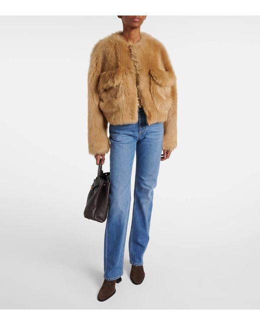 Bottega Veneta Mid-rise Slim Jeans in Blue | Lyst