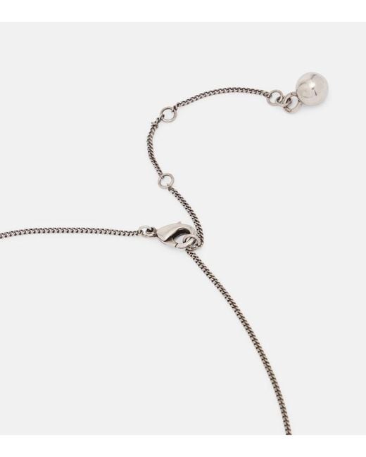 Lemaire Rattle Necklace in White | Lyst UK