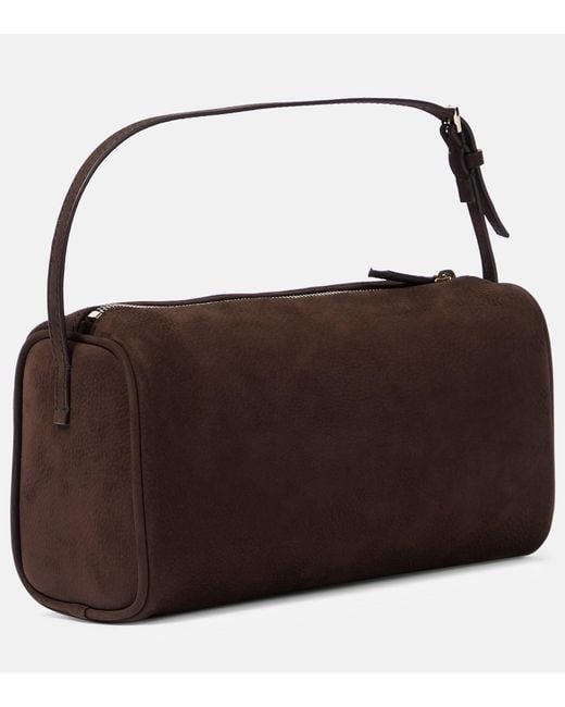 The Row 90's Leather Shoulder Bag in Brown | Lyst