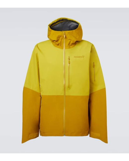 Norrøna Lofoten Gore-Tex Ski Jacket in Yellow for Men | Lyst UK
