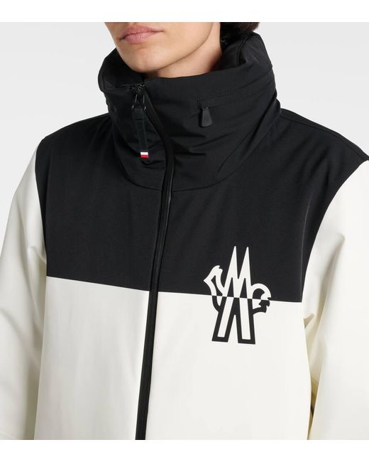 Moncler Bouvreuil Ski Jacket in Black | Lyst