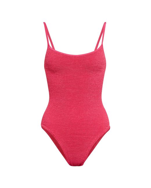 Hunza G Synthetic Pamela Swimsuit in Fuschia (Red) | Lyst Hunza G Synthetic Pamela Swimsuit in Fuschia (Red) | Lyst