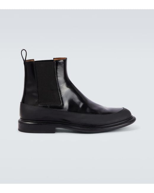 Givenchy Gent Leather Chelsea Boots in Black for Men | Lyst UK