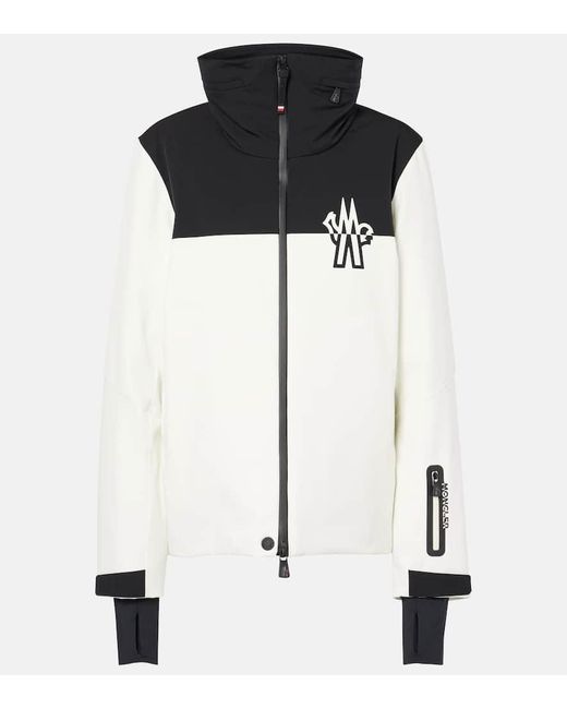 Moncler Bouvreuil Ski Jacket in Black | Lyst