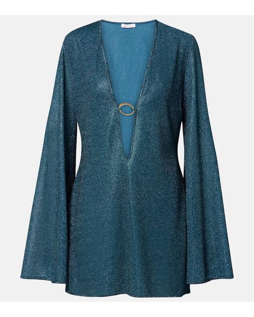 Oséree Lumiere O Minidress in Blue | Lyst UK