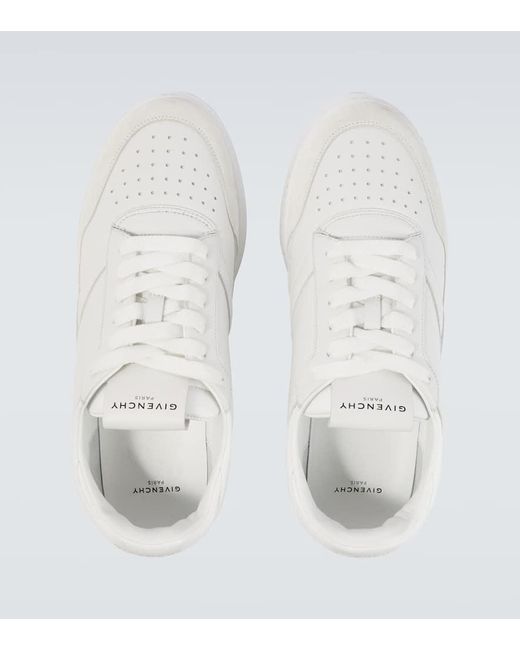 Givenchy Yard Court Leather Sneakers in White for Men | Lyst UK