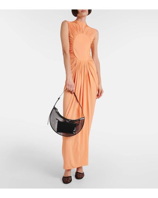 Alaïa One Piece Mini Mesh Shoulder Bag in Black | Lyst