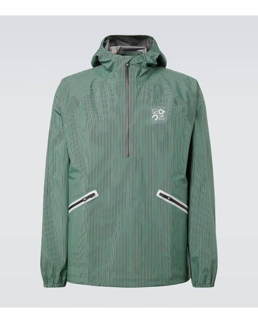 Loewe X On Striped Technical Jacket in Green for Men | Lyst UK