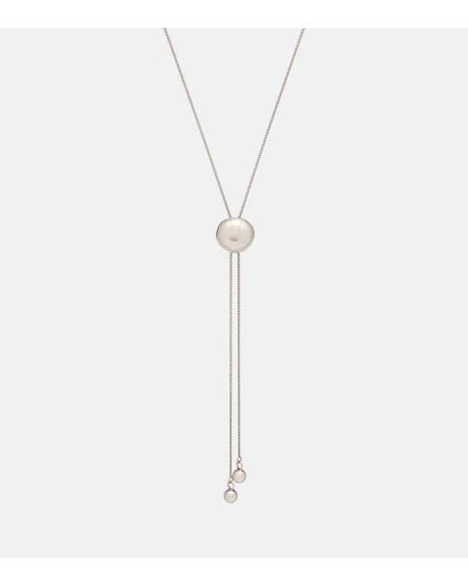 Lemaire Rattle Necklace in White | Lyst UK