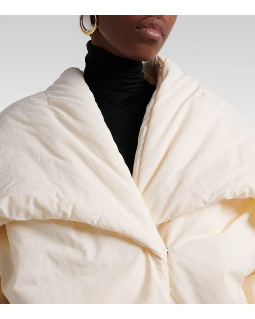 Jacquemus Chale Bomber Jacket in White | Lyst UK