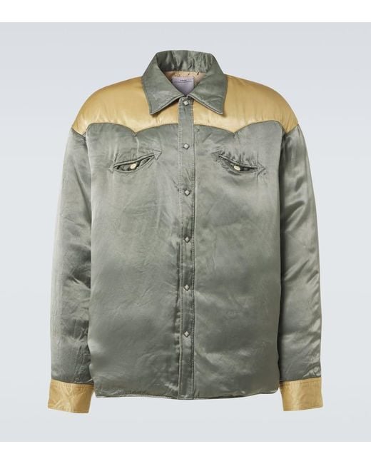 Visvim Lightcloud Down Jacket in Green for Men | Lyst