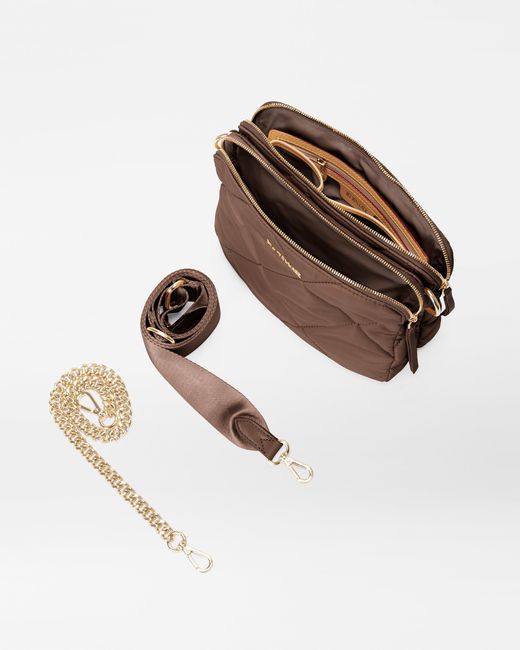 MZ Wallace Walnut Madison Crossbody Ii in Brown | Lyst