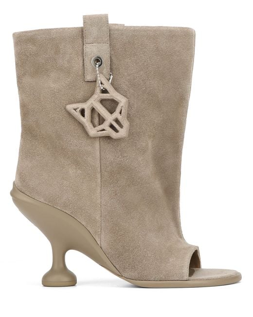 Naked Wolfe Kindly Stone Suede in Natural | Lyst UK