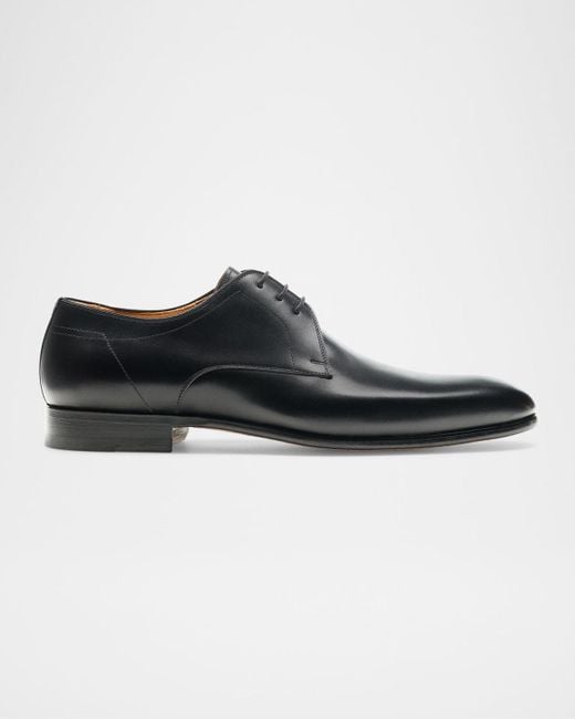 Magnanni Maddin Leather Derby Shoes in Black for Men | Lyst