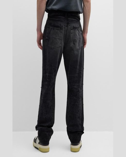 Amiri Shotgun Loose-Fit Jeans in Black for Men | Lyst