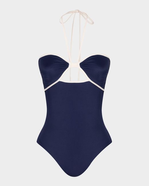 Johanna Ortiz Sea Salt One-Piece Swimsuit in Blue | Lyst