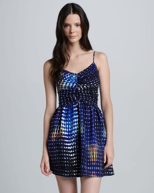 Versace Leopard Greca Border One-Piece Swimsuit in Orange | Lyst