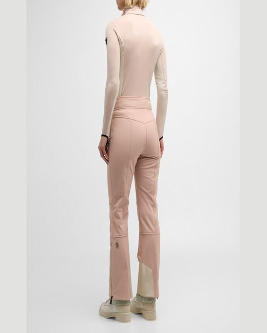 Moncler Polartec Quarter-Zip Base Layer in Natural | Lyst