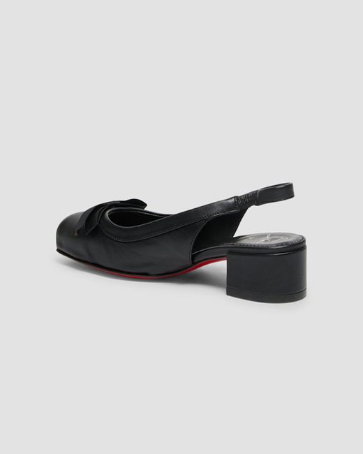 Christian Louboutin Sweet Jane Sole Ankle-Strap Sandals in Metallic | Lyst