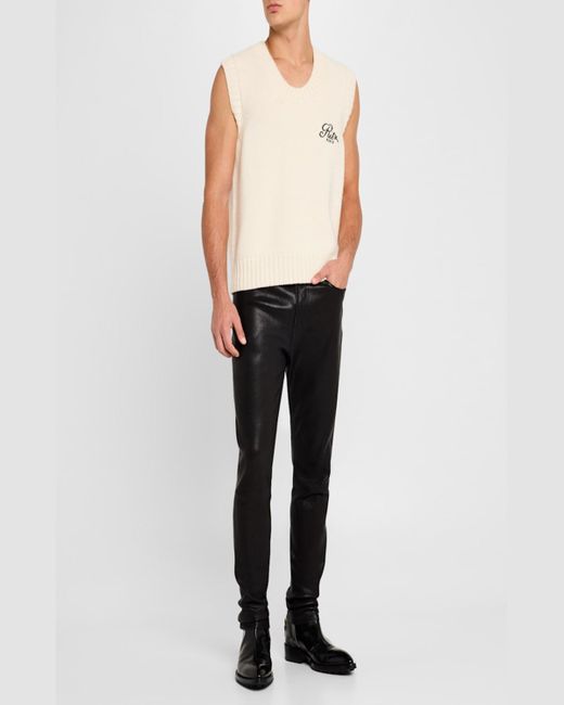 FRAME x Ritz Paris X Ritz Paris Cashmere Sweater Vest in Natural for ...