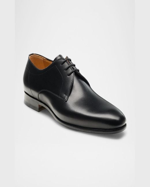 Magnanni Maddin Leather Derby Shoes in Black for Men | Lyst