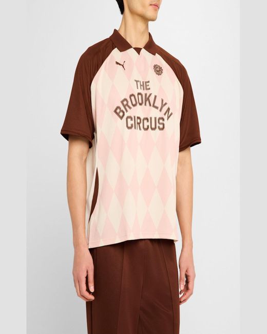 PUMA X The Brooklyn Circus Soccer Jersey in Pink for Men | Lyst