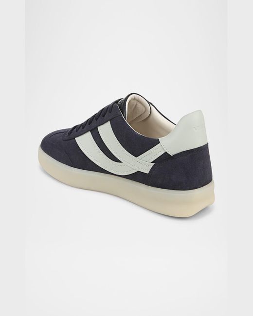 Vince Oasis Suede Low-Top Sneakers in Blue for Men | Lyst