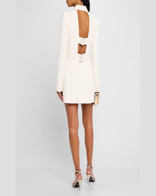A.L.C. Mira Cutout Blazer Mini Dress in Natural | Lyst