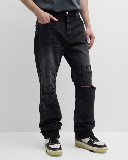 Amiri Shotgun Loose-Fit Jeans in Black for Men | Lyst