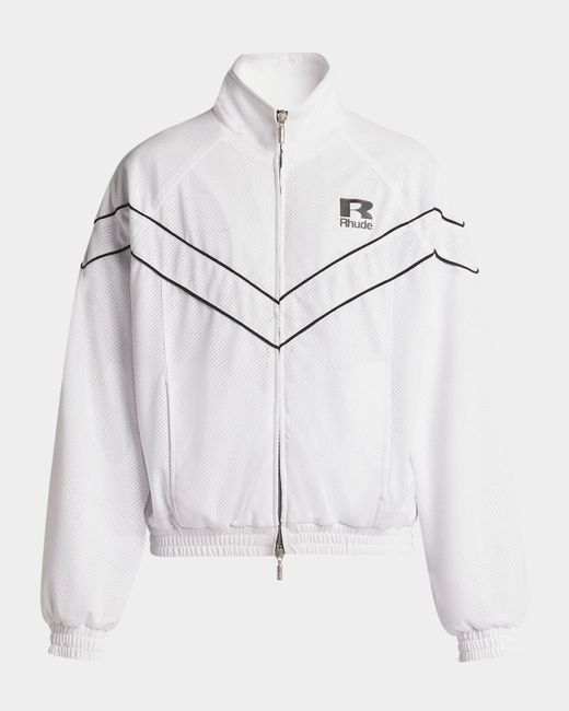 Rhude Piped Raglan Track Jacket for Men | Lyst