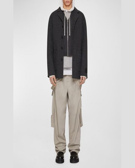 Givenchy Double-Face Chore Jacket in Black for Men | Lyst