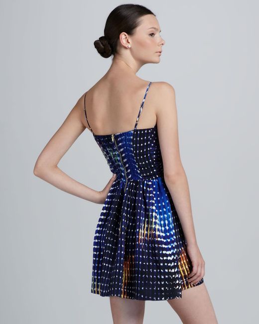 Versace Leopard Greca Border One-Piece Swimsuit in Orange | Lyst