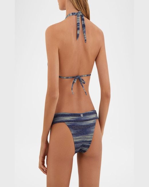 ViX Moonlight Bia Tube Brazilian Bikini Bottoms in Blue | Lyst