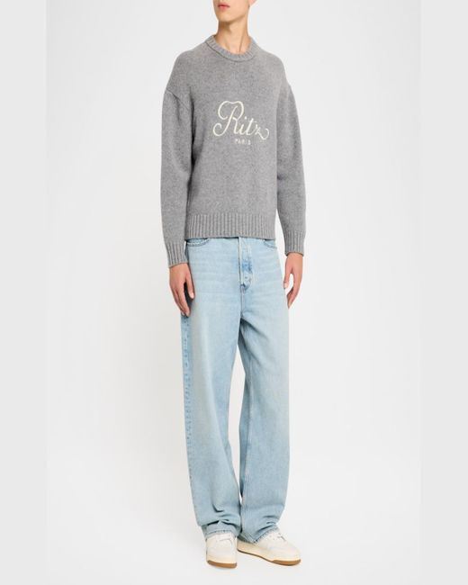 FRAME x Ritz Paris X Ritz Paris Baggy Jeans in Blue for Men | Lyst