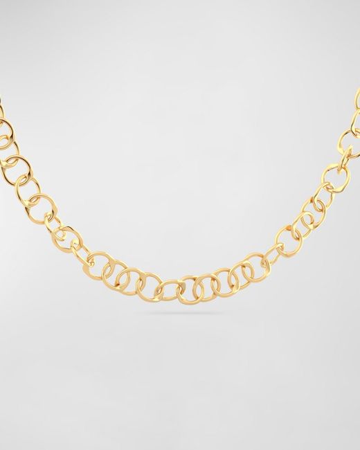 Jamie Turner Laurel Chain Necklace in Metallic | Lyst